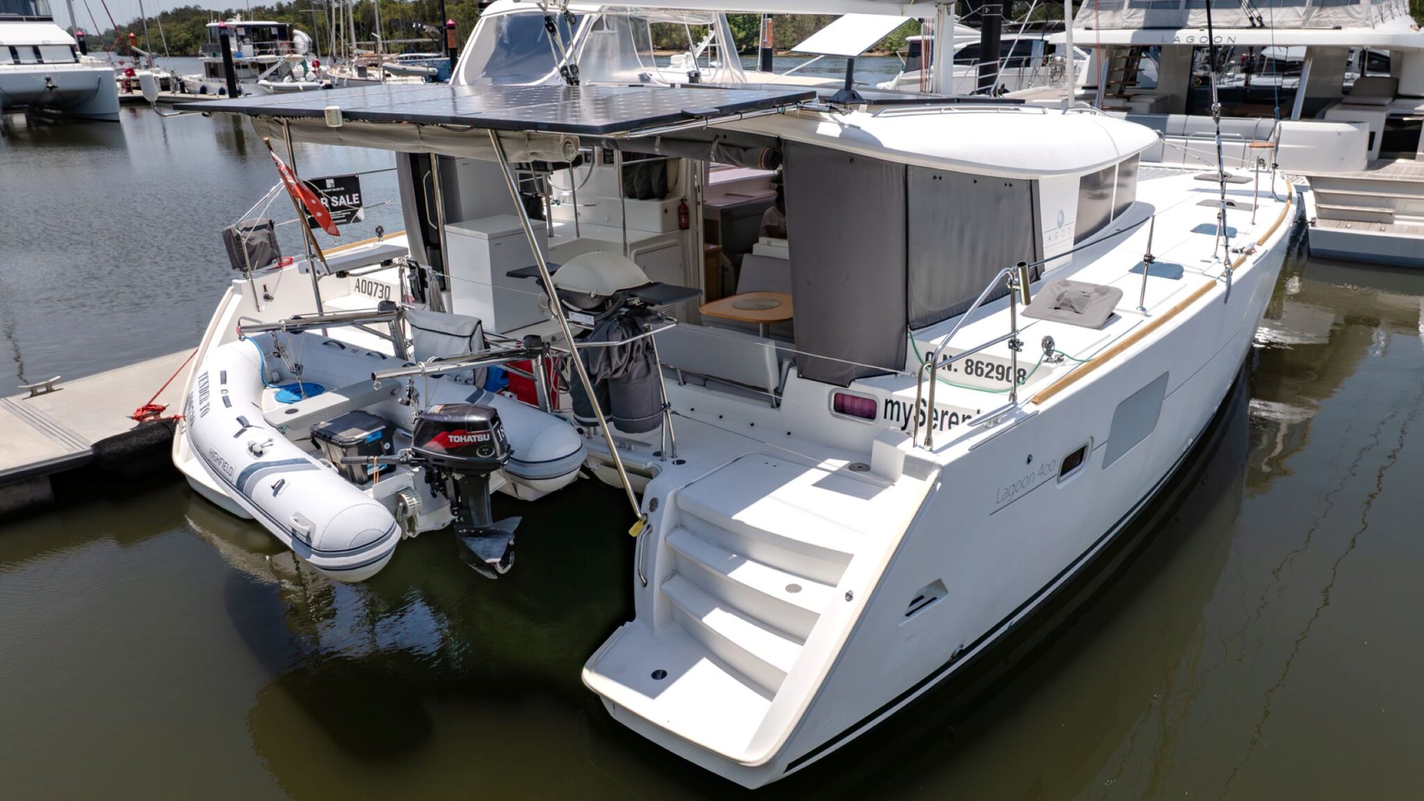 2011 Lagoon 400 – My Serenity - The Yacht Sales Co.